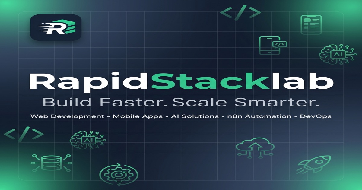RapidStackLab — AI Powered Software Engineering Company